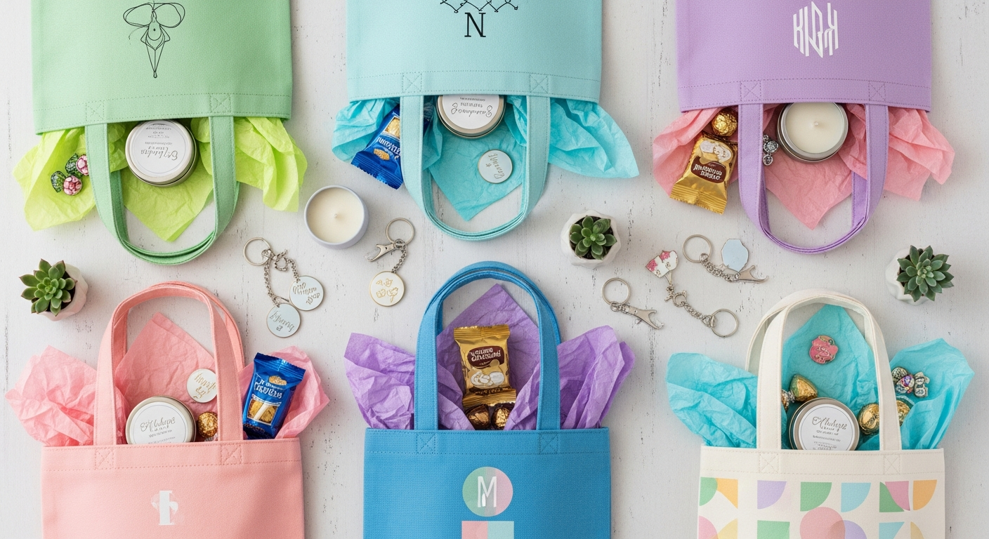 Custom Mini Tote Bags: Trendy Small Bags for Gifts and Events ...
